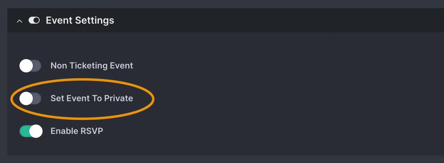 Event Dashboard: Can I ticket a private event? How do I make my public ...